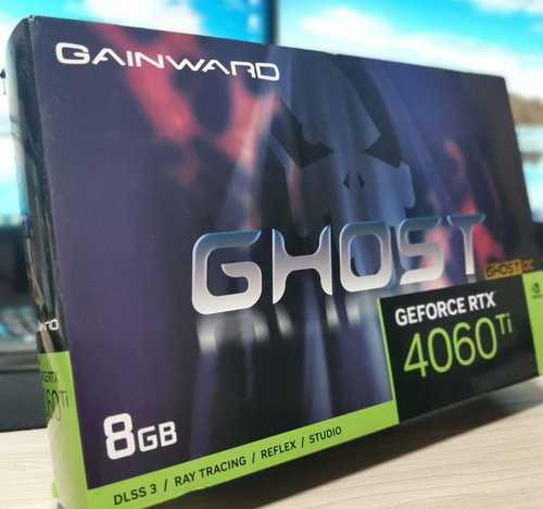 Видеокарта Gainward nvidia GeForce RTX 4060 Ti Gho