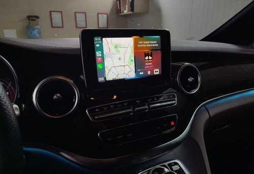 Carplay расширенный для Mercedes с Comand ntg5