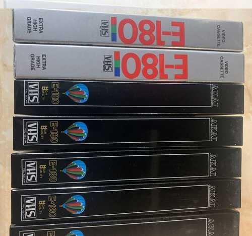 Видеокассеты vhs новые запечатанные