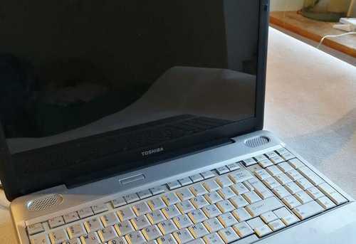 Ноутбук toshiba satellite l500 - 1wr