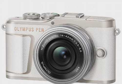 Olympus PEN E-PL10 KIT 14-42mm белый (новый)