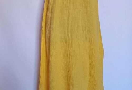 Длинное платье 41 длинный сарафан хлопок Пляжный