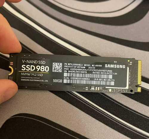 SSD M2 nvme 500GB samsung 980