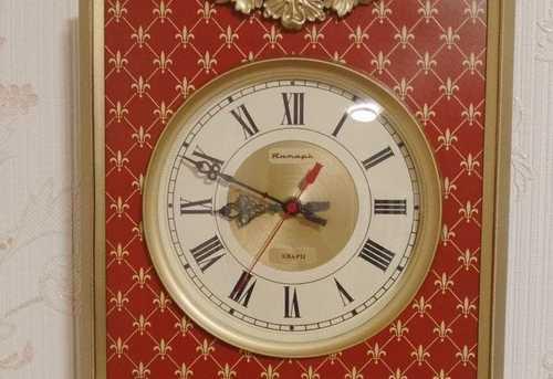 Часы настенные кварцевые СССР