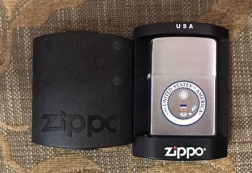 Новая Zippo 24347 U S Seal оригинал