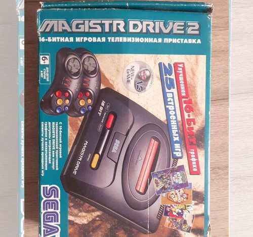 Игровая приставка sega magistr drive 2