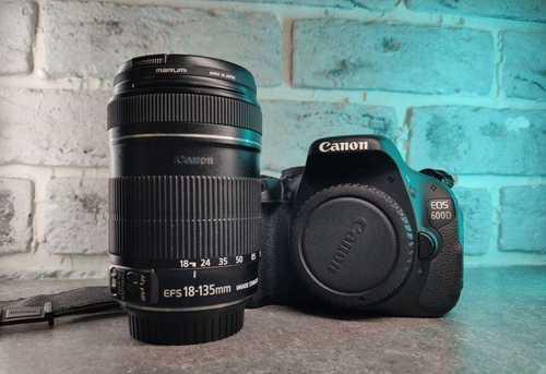 Зеркальный фотоаппарат canon eos 600d kit