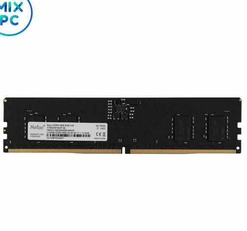 Модуль памяти DDR5 8GB 4800MHz Netac Basic ntbsd5P48SP-08