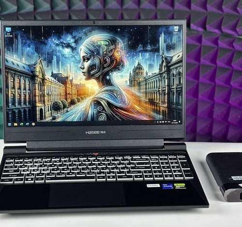 Игровой ноутбук Hasee S8 с RTX 4060, 16гб