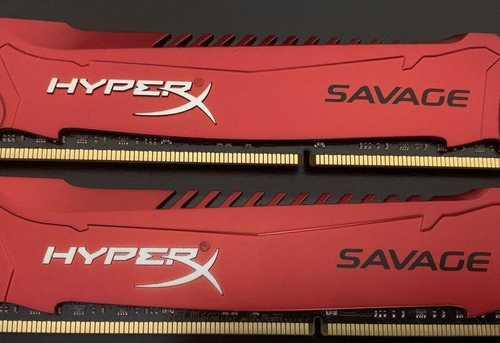 Оперативная память HyperX Savage 8Gb DDR3 1600