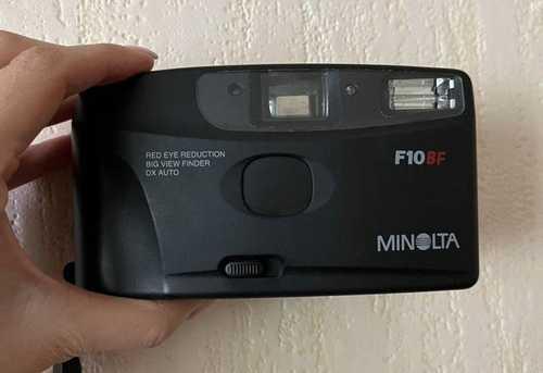 Плёночный фотоаппарат Minolta f10BF