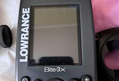Продам lowrance elite 3x