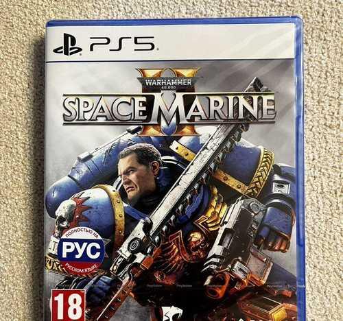 Игра Warhammer 40,000: Space Marine 2 для PS5