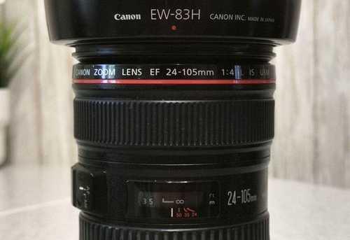 Объектив Canon ef 24 105mm f 4l is usm