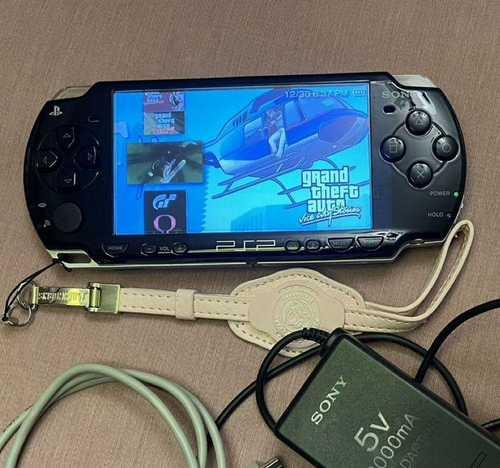 Sony PSP 2008 идеал прошитая 32/64гб,black