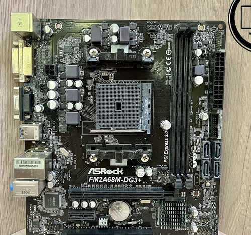 Материнская плата FM2+ ASRock FM2A68M-DG3+