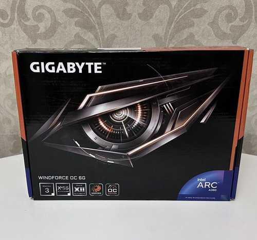 Видеокарта Gigabyte intel ARC A380