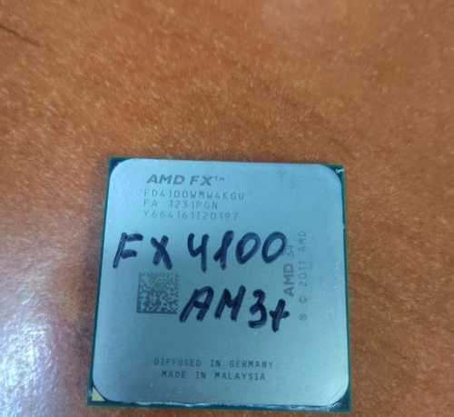 AMD FX-4100 Zambezi AM3+, 4 x 3600 мгц