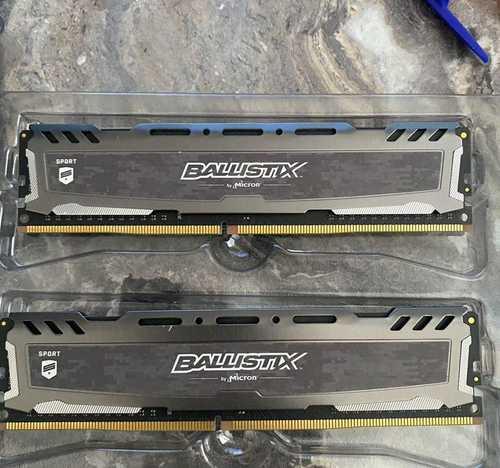 Оперативная память 8+8+16 ballistix sport 3000