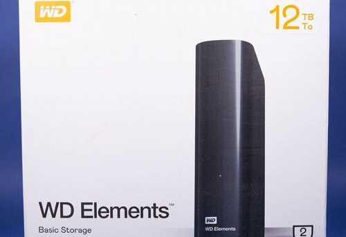 Внешний жесткий диск WD 12TB Elements Desktop