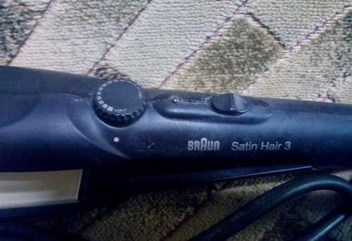 Выпрямитель для волос "Braun Satin Hair 3"