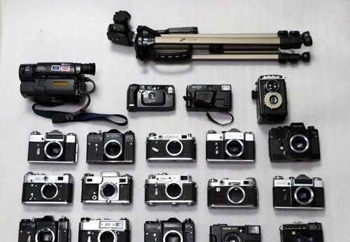 Фотоаппараты (20 штук) и принадлежности №17