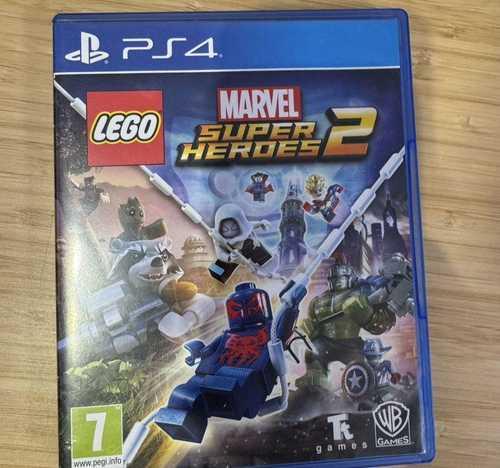 Игра lego marvel super heroes 2 на ps4 диск