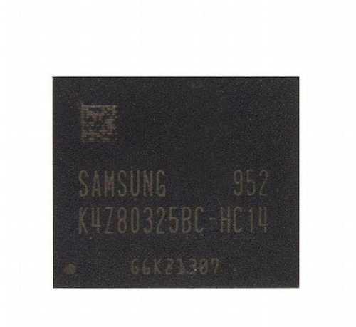 Видеопамять gddr6 samsung K4Z80325BC-HC14 2019г. с