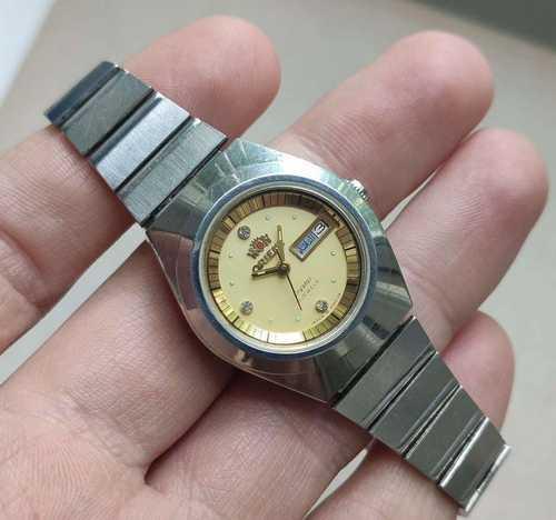 Orient, женская модель с фианитами