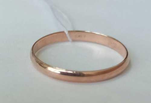 Золотое обручальное кольцо 19,5 р (9800)