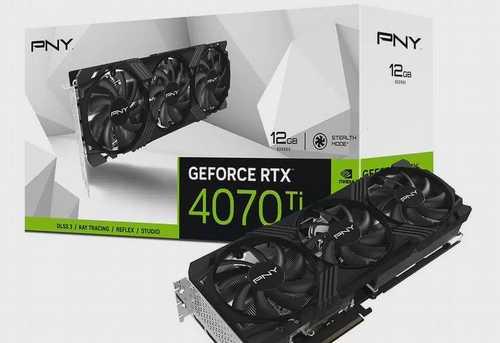 Видеокарта PNY RTX 4070 Ti 12GB verto