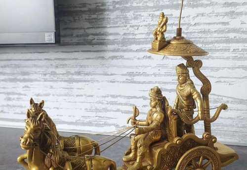 Кришна Будда арт статуэтка индия Шива латунь декор