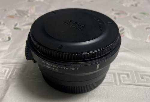 Адаптер Sigma MC-11 Canon EF на Sony E