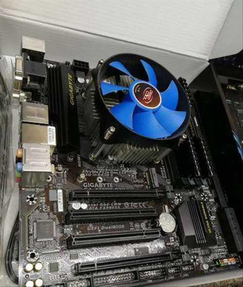 Комплект Core i7 7700K + DeepCool + Z270 + 16Gb