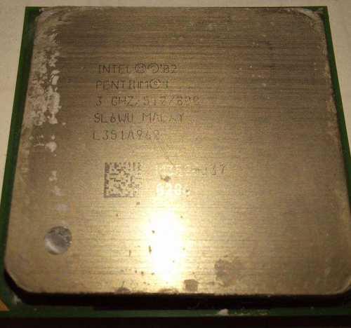 Процессор intel pentium 4