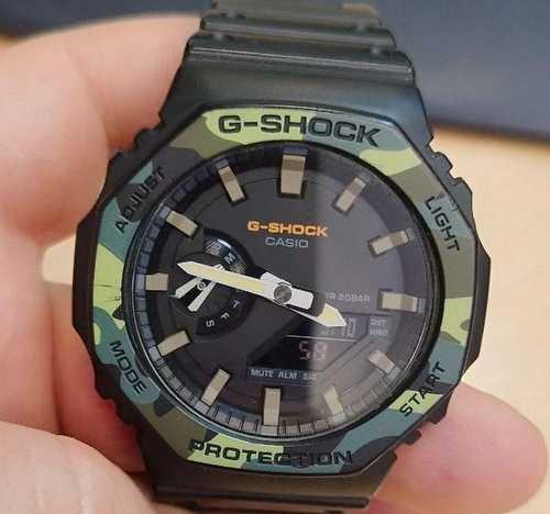 Мужские наручные часы casio g schok GA 2100SU