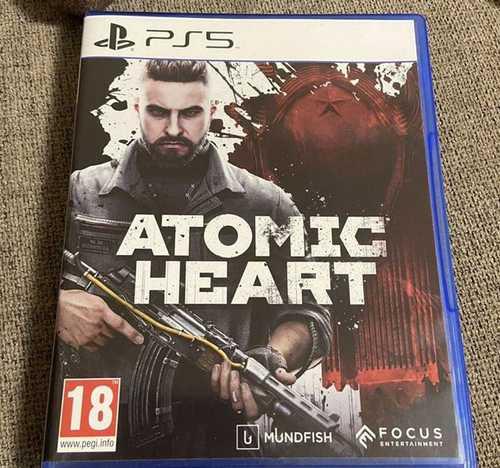 Atomic heart ps5 диск