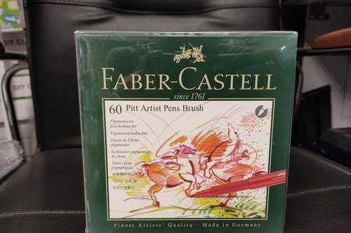 Faber-Castell Набор капиллярных ручек Pitt brush