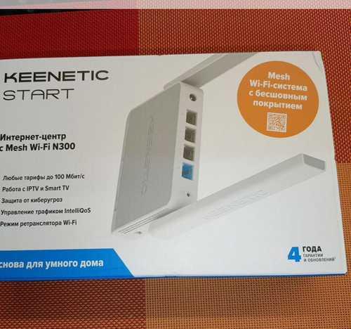 Wifi роутер keenetic KN-1112 новый