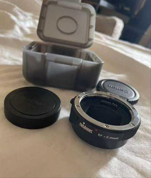 Metabones переходник для sony E - canon EF