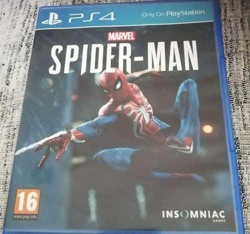 Spider man ps4 диск с кастомной обложкой