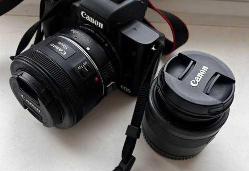 Беззеркальный фотоаппарат Canon EOS M50 Mark II
