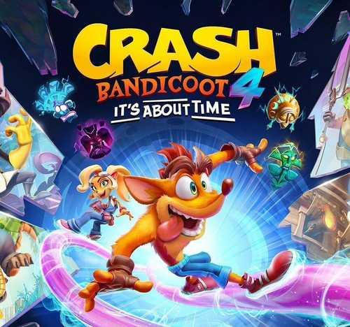 Crash Bandicoot 4: It’s About Time - Стим игры - Д