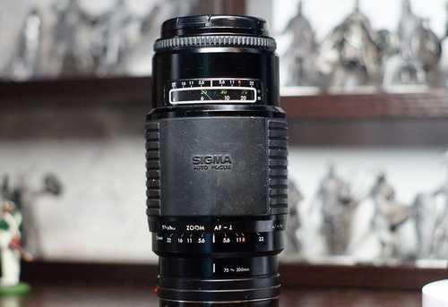 Sigma 75-300mm AF F4.5-5.6 zoom (Minolta A)