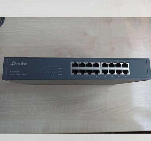 Нерабочий коммутатор TP-Link TL-SG1016D