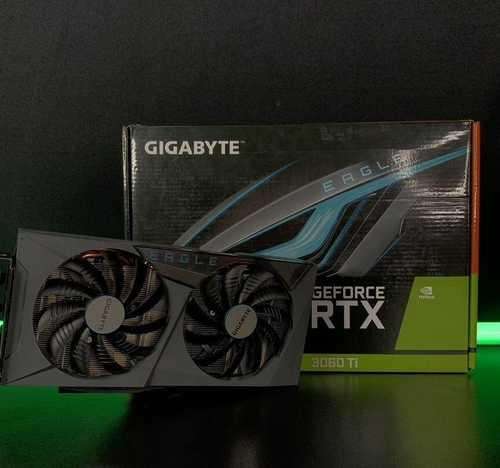 Игровая видеокарта RTX 3060 ti gigabyte eagle 8GB