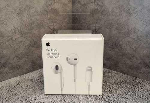 Проводные наушники apple earpods lightning (новые)