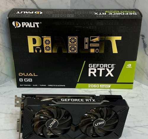 Видеокарта RTX 2060 Super Palit Dual 8 GB идеал