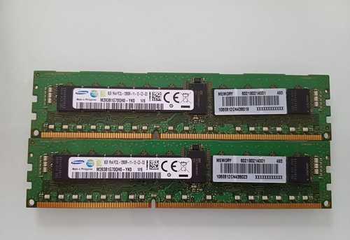 Оперативная память ddr3 8 gb samsung