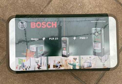 Лазерный нивелир Bosch Quigo + PMD 7+ PLR 15